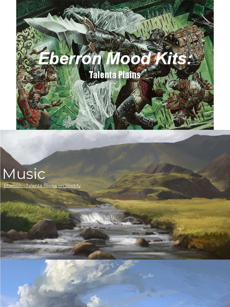 Eberron Mood Kits - Talenta Plains | PDF