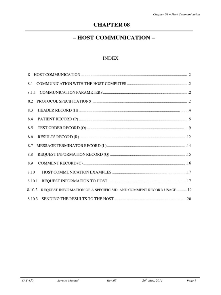 AMS SAT 450 Communication Protocol | PDF | Computer Data | Computing