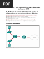 CCNA2 Capitulo 2 Respuestas | PDF | Enrutador (Computación) | Dirección IP