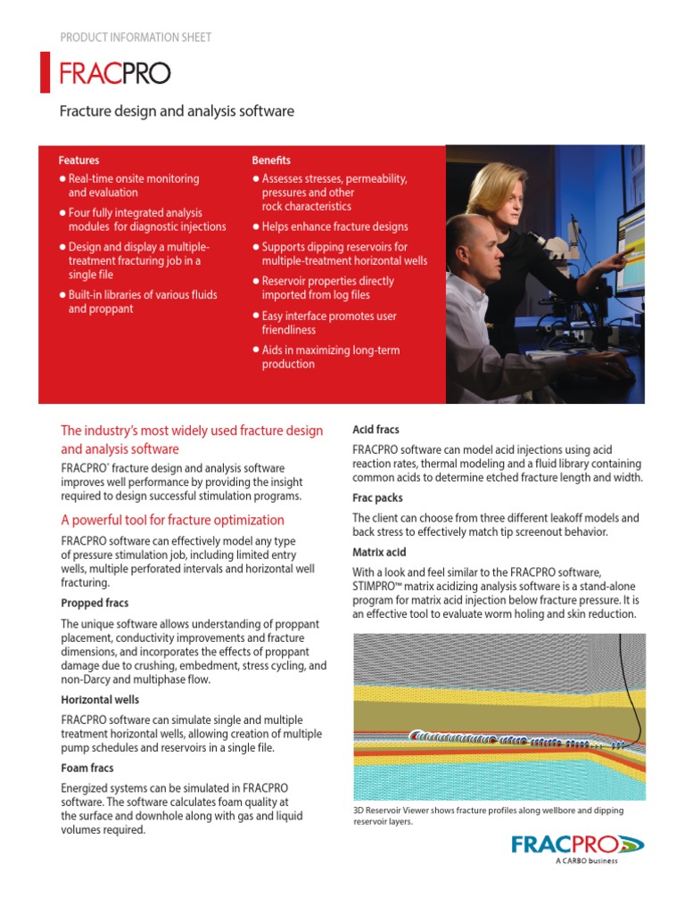 Frac Pro | Download Free PDF | Hydraulic Fracturing | Simulation
