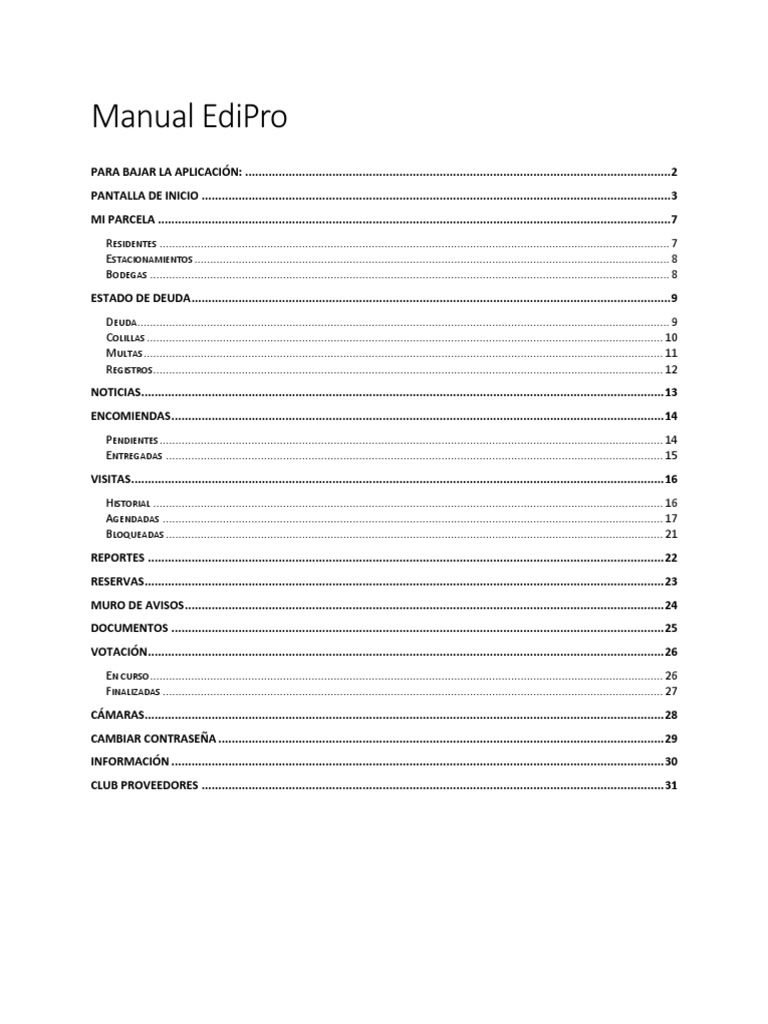 Manual Edipro | PDF | Aplicación movil | Contraseña