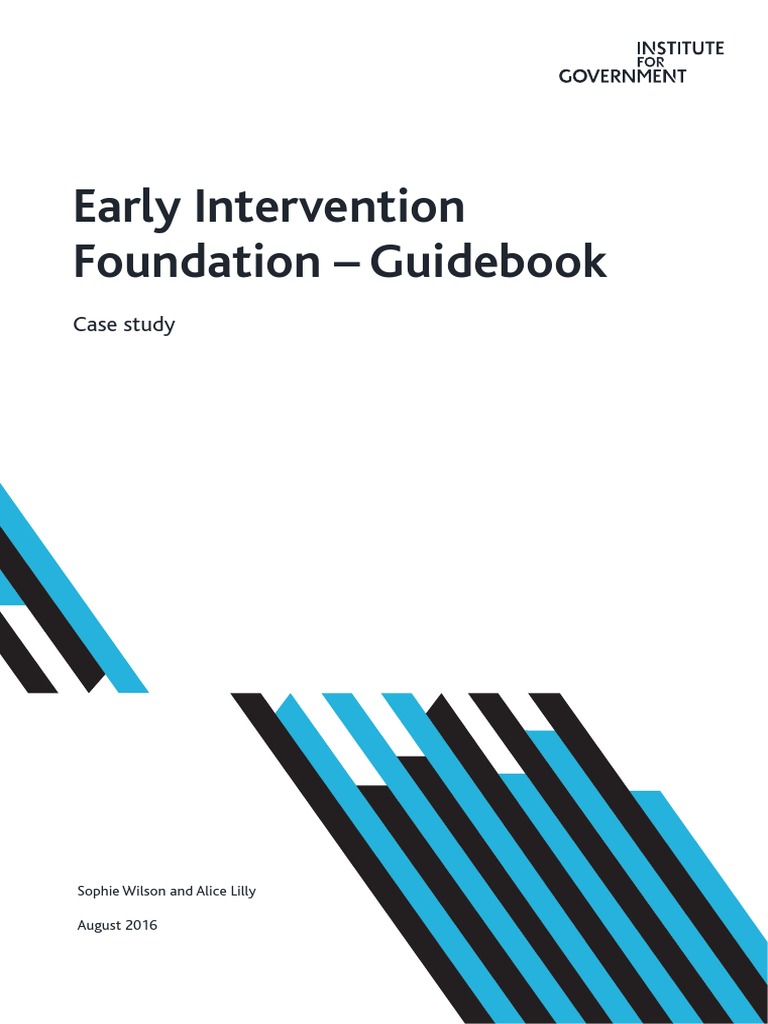 Early Intervention Foundation Guidebook | PDF | Libraries | Evaluation