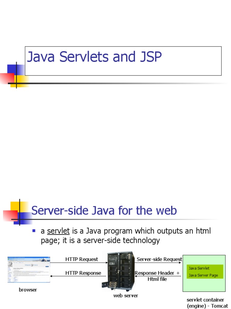 Java Servlets and JSPs: Server-Side Programming for the Web | PDF | Web ... Java Servlets and JSPs: Server-Side Programming for the Web | PDF | Web ...