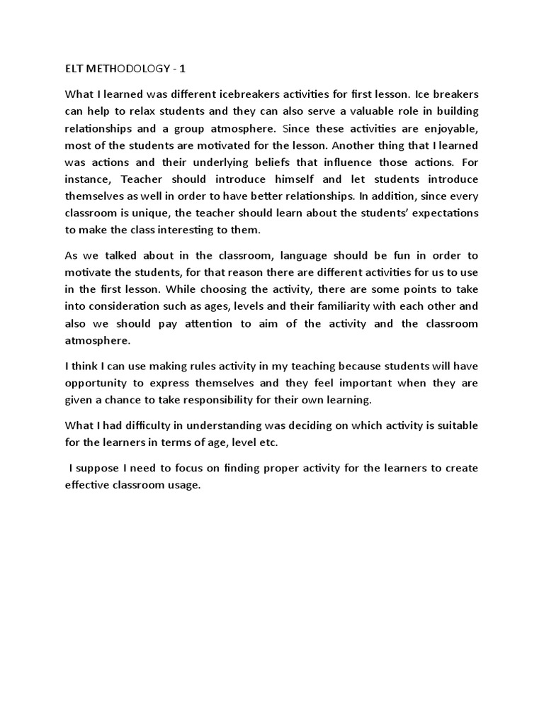 ELT Methodology | PDF
