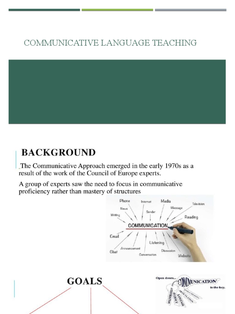 Communicative Language Teaching Guide | PDF