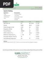 Hdpe Data Sheet - TR571 | PDF | Polyethylene | Materials Science