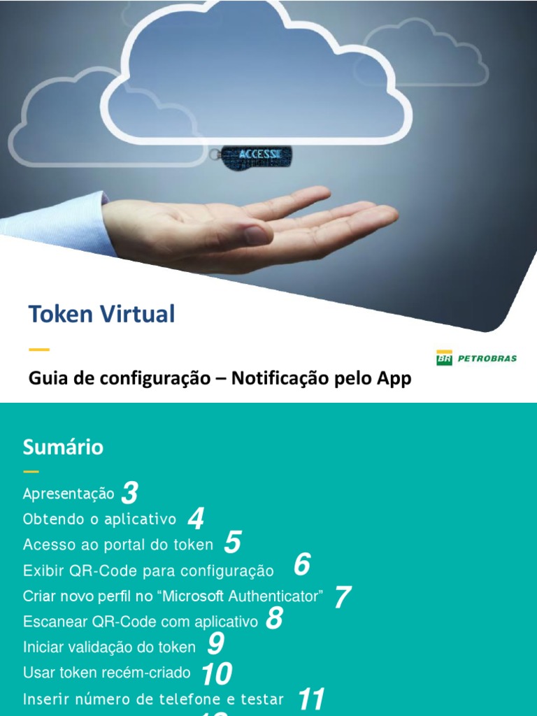 Guia Do Token Virtual | PDF | Aplicativo para celular | Smartphone