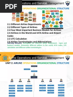 Organization Chart of A Typical Airline | PDF | Airlines | Air Traffic ...