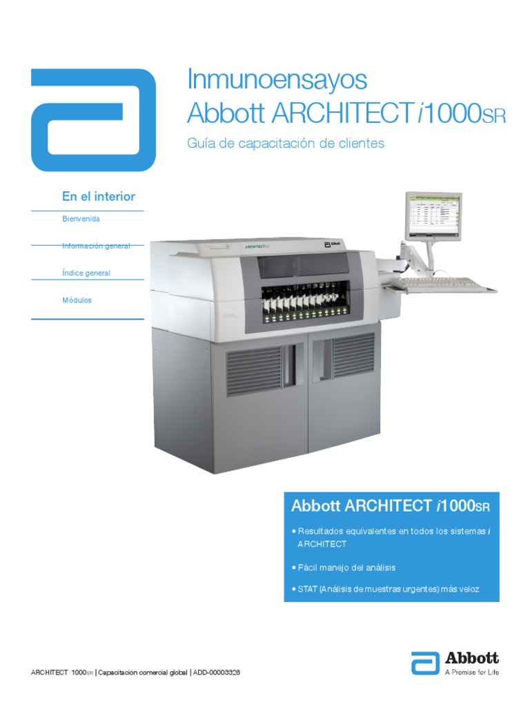 Architecti1000sr Guiadecapacitacionusuario Abbott 190325154757 | PDF ...