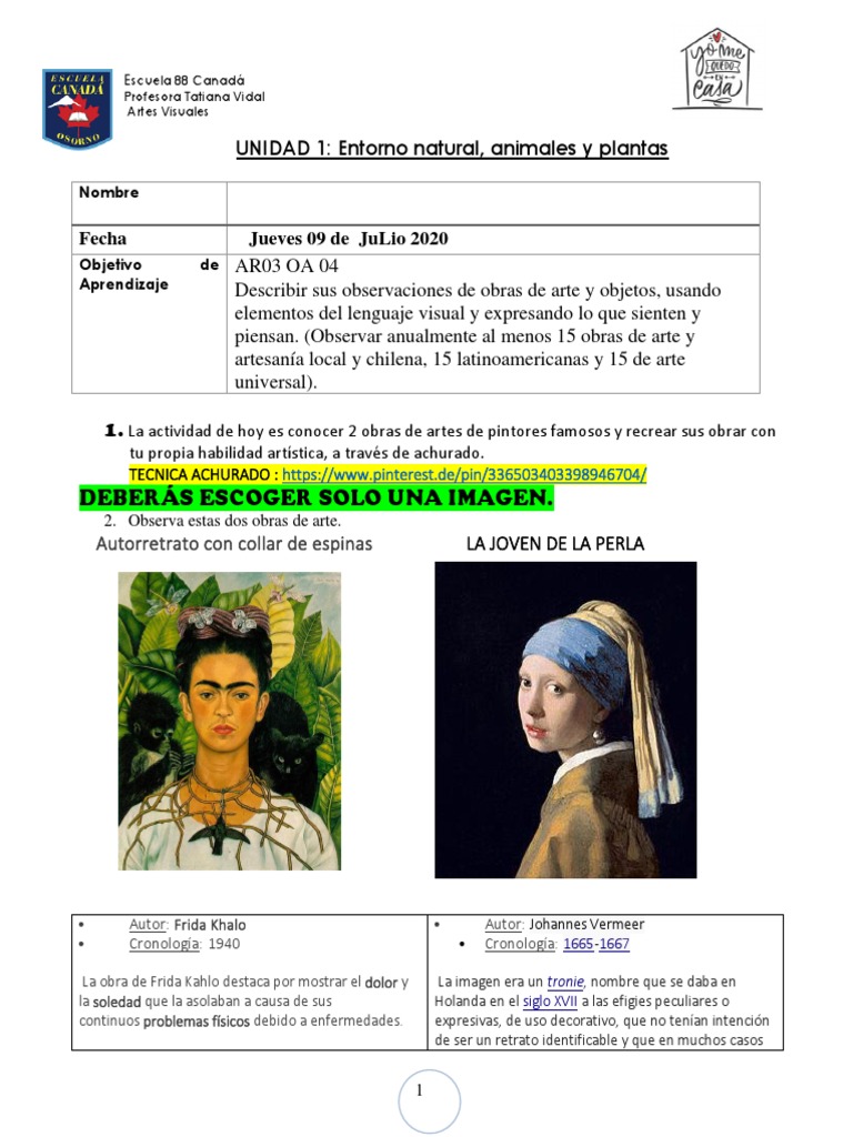 Guia de ARTES 3 Basico | PDF