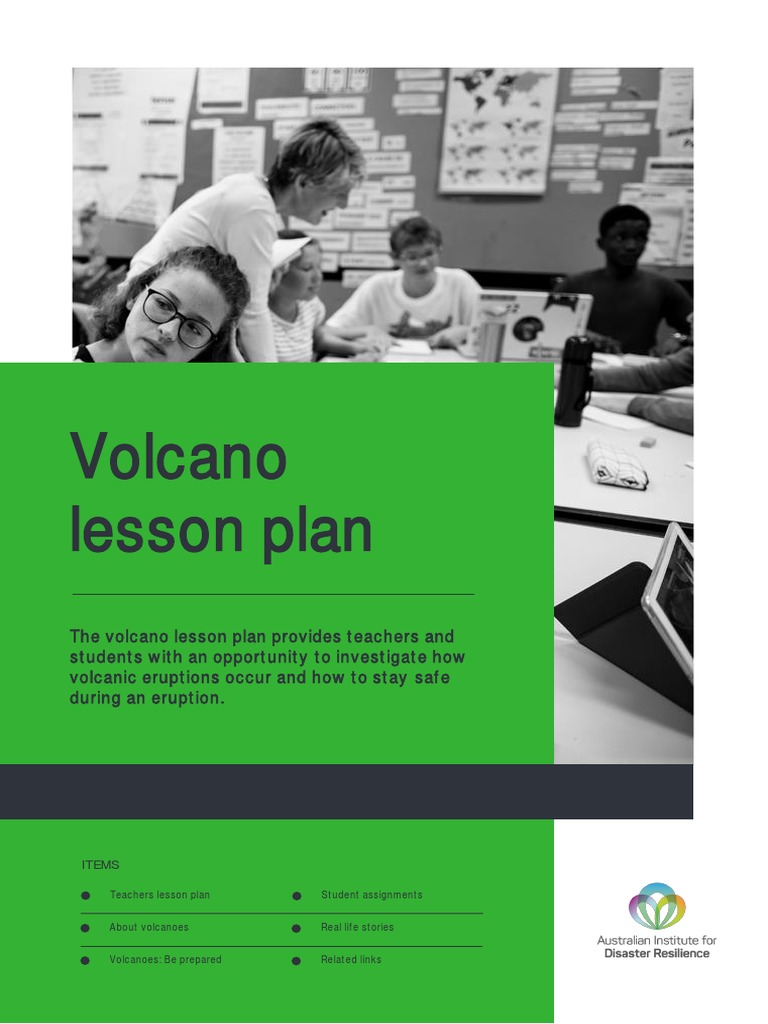 Volcano Lesson Plan | PDF | Volcano | Types Of Volcanic Eruptions