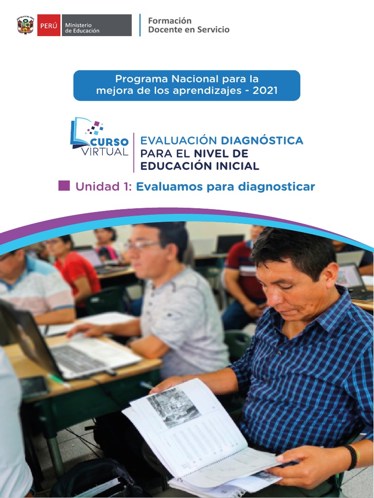 Evaluacion Diagnostica Para El Nivel Inicial Unidad 1 Evaluamos Para