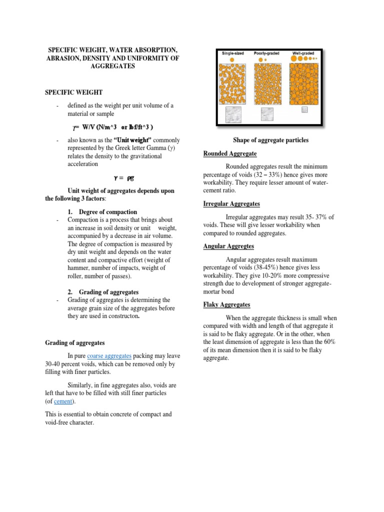 Coarse Aggregates | PDF | Porosity | Concrete