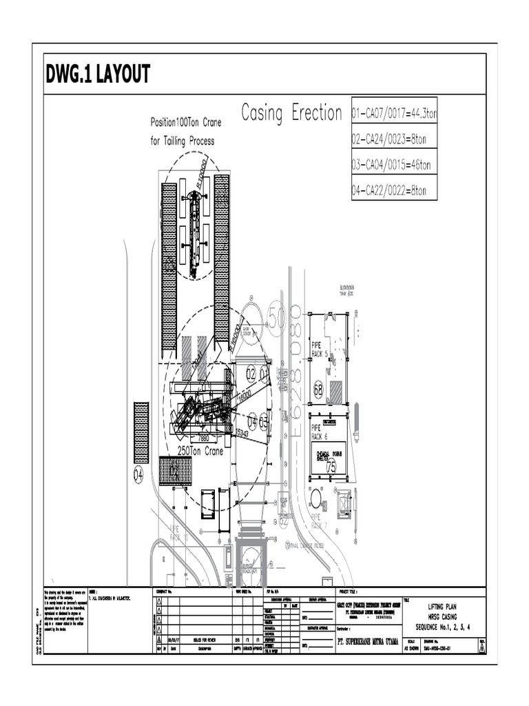 Lifting Engineering Plan | PDF