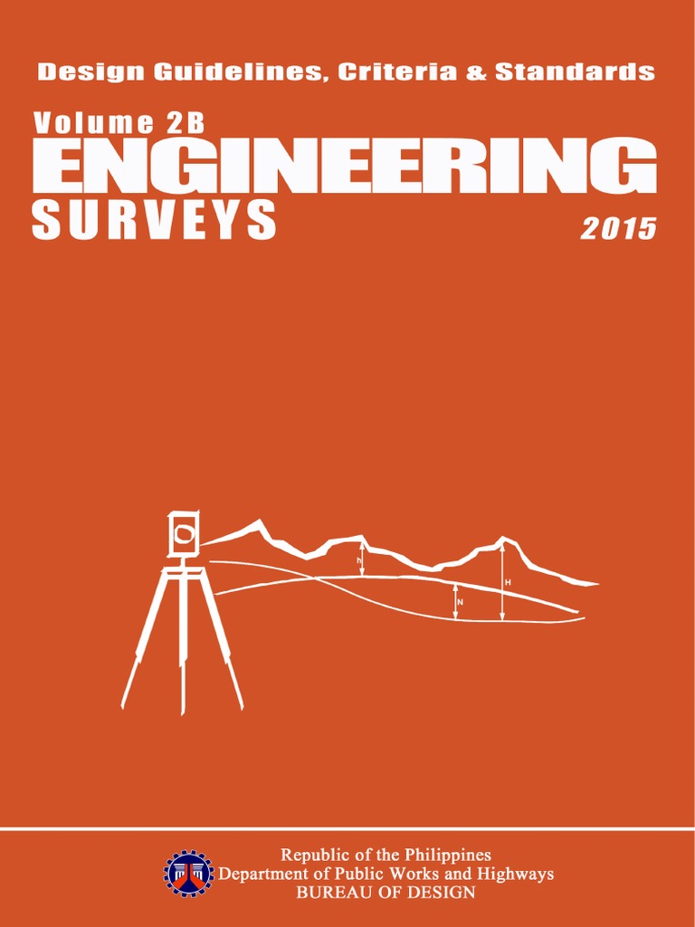 DPWH DGCS Volume 2B Engineering Surveys | PDF | Surveying | Geodesy