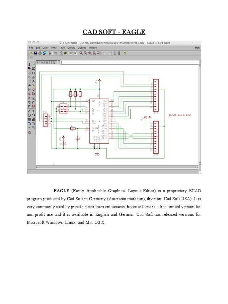Cad Soft - Eagle: EAGLE (Easily Applicable Graphical Layout Editor) Is ...