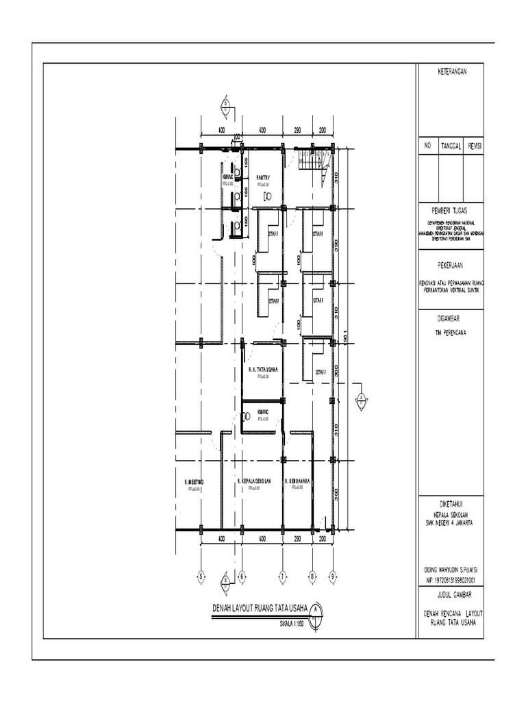 RUANG TATA USAHA-Model | PDF