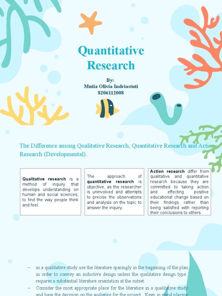 Quantitative Research | PDF | Quantitative Research | Qualitative Research