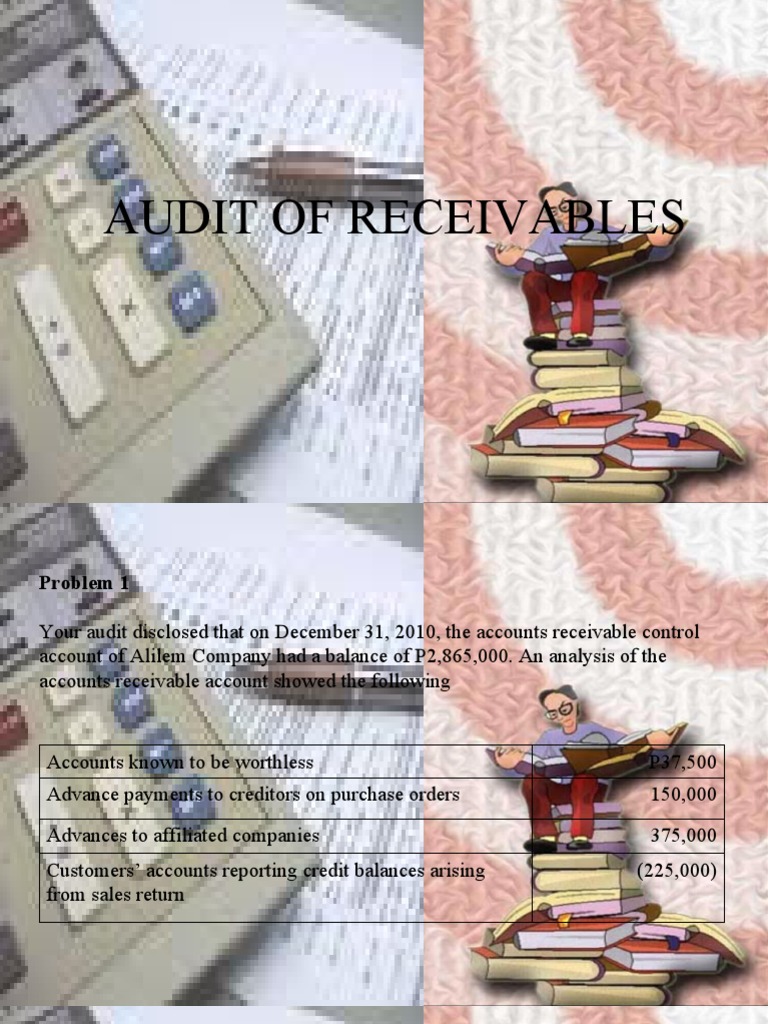 Audit of Accounts Receivable Balances | PDF | Bad Debt | Debits And Credits