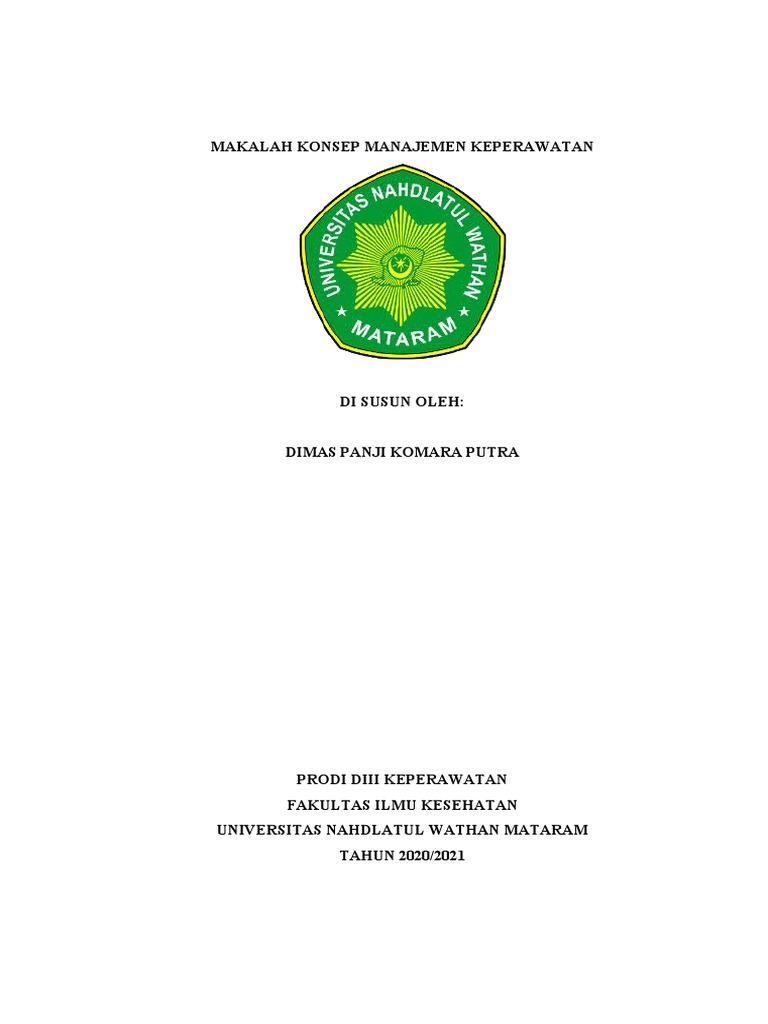 Makalah Konsep Dasar Dan Proses Manajeme Pdf 