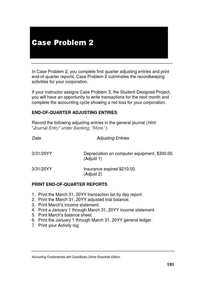 012QB - Text Case Problem 2 | PDF | Income | Depreciation