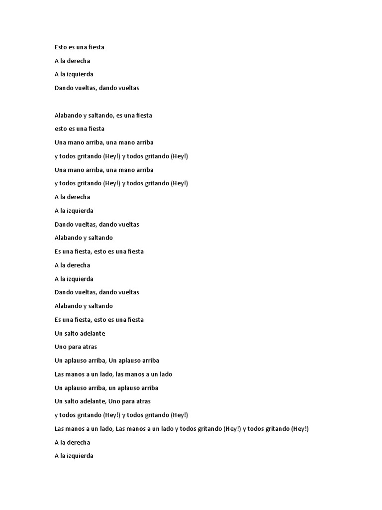 Esto Es Una Fiesta | PDF