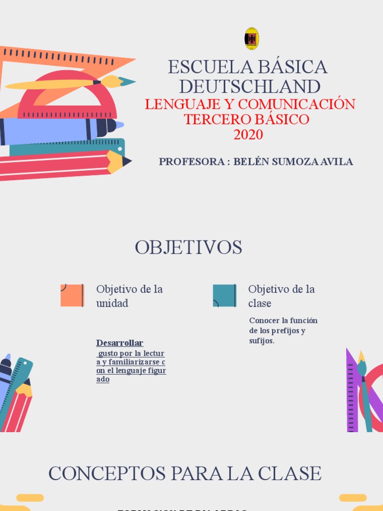 Clase Grabada Lenguaje 3ero Basico 24-08 | PDF