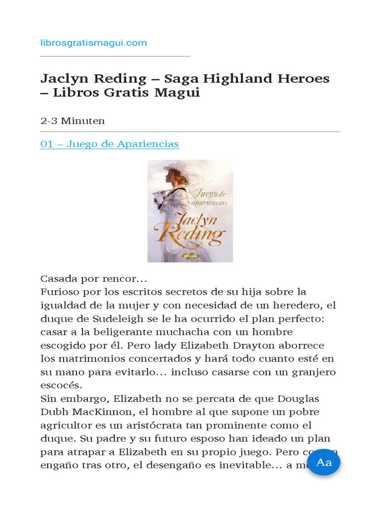 Sinopsis - Jaclyn Reding - Highland Heroes 01 A 02 - TITANIA Historica ...