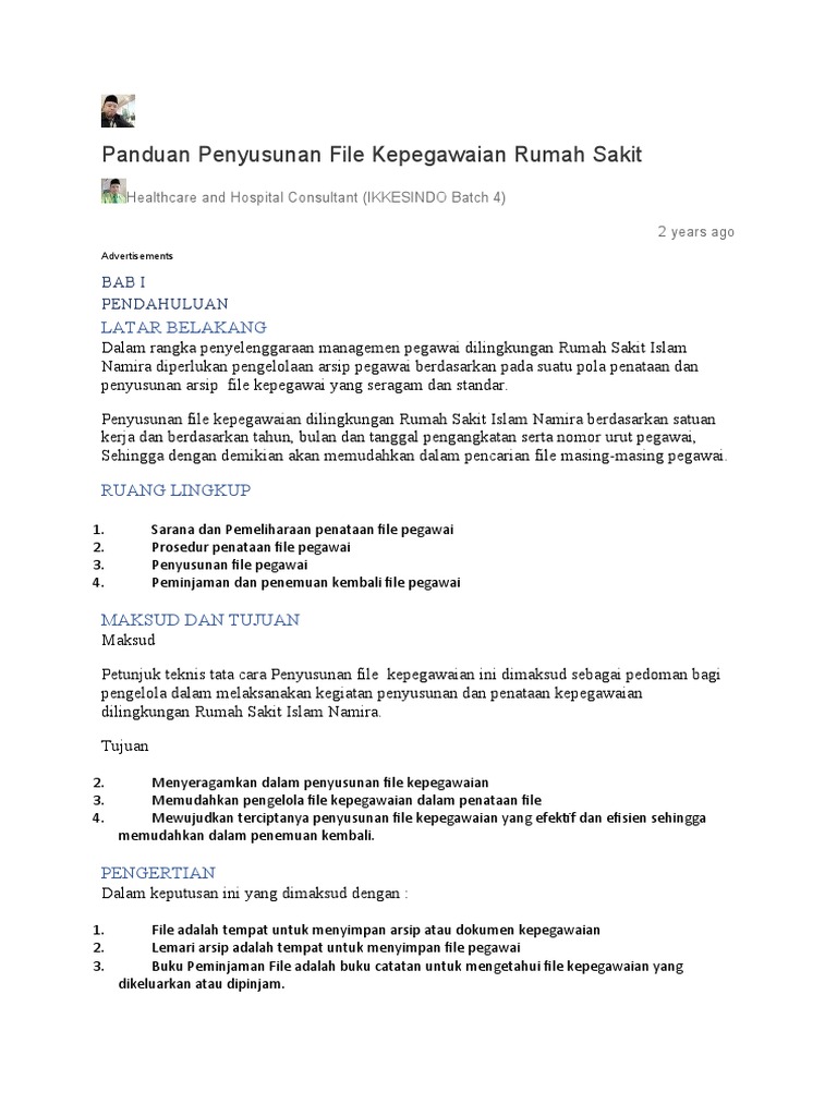 Penataan Dokumen | PDF