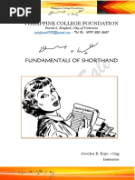 Chart of Brief Forms - Gregg Shorthand PDF | PDF | Jurists | Writing