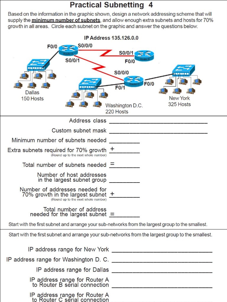 Vlsm Assignment Pdf