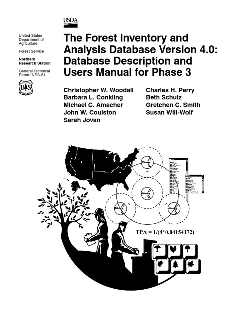 The Forest Inventory and Analysis Database Version 4.0: Database ...