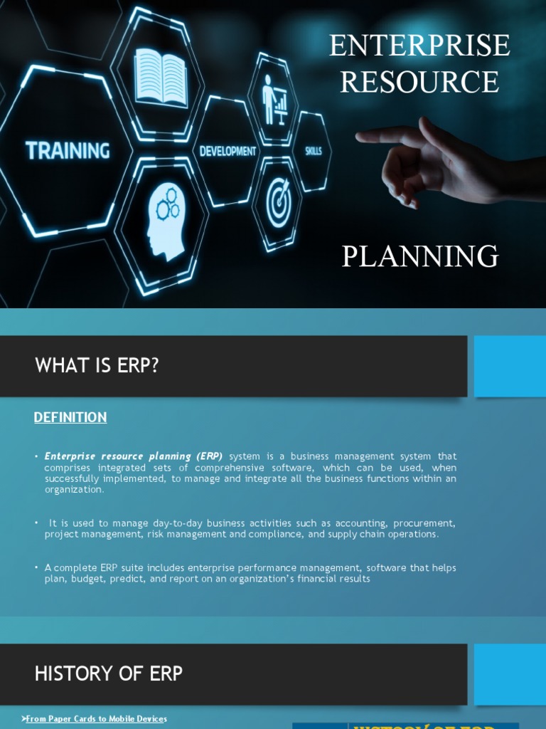 ERP3 | PDF | Enterprise Resource Planning | Supply Chain Management