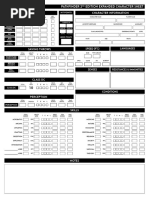 Fillable Pathfinder 2e Character Sheet | PDF | Gary Gygax Games ...