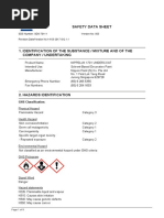 MB175 Markem Imaje MSDS | PDF | Toxicity | Dangerous Goods