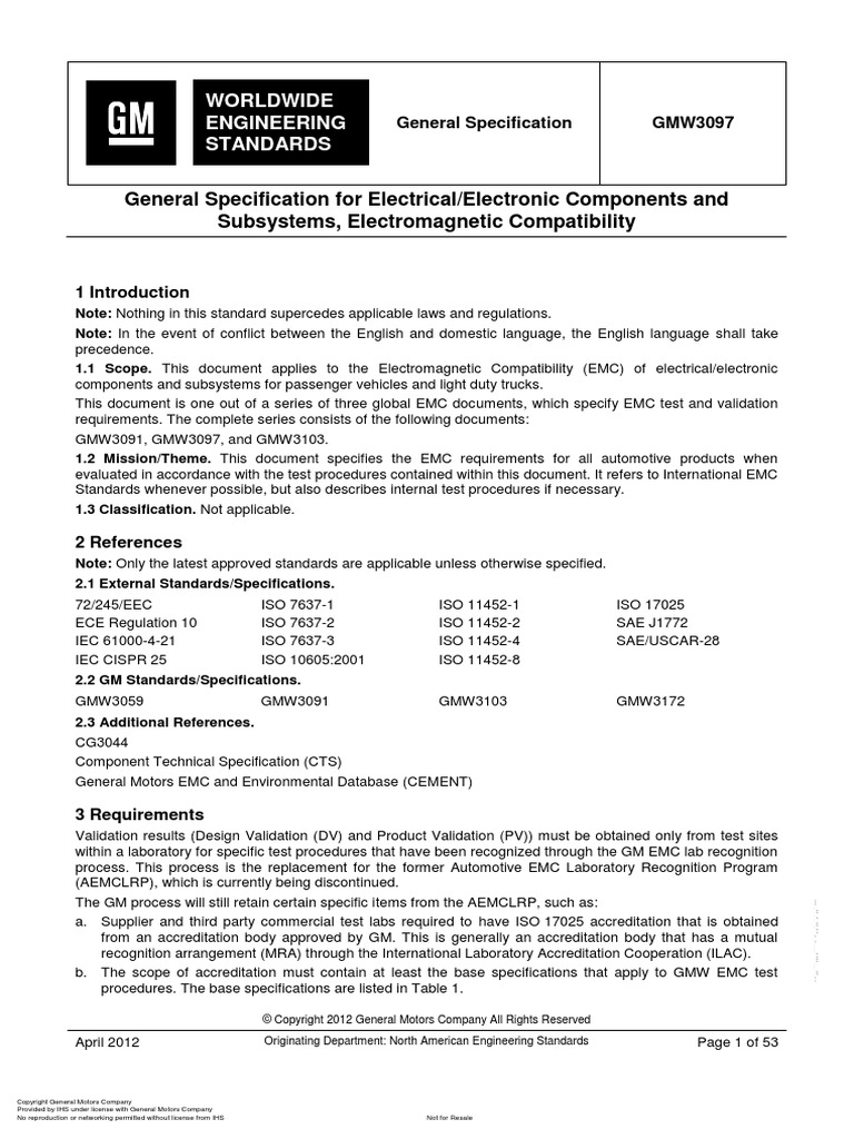 General Specification For Electrical/Electronic Components and ...
