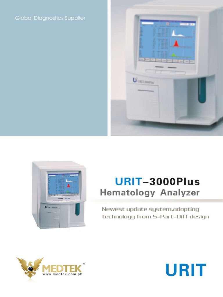 URIT 3000plus 3 Part Diff Hematology Analyzer | PDF