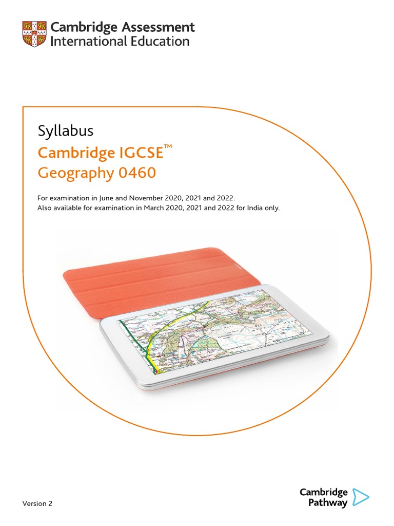 Geography 2022 Syllabus | PDF | River | Human Migration