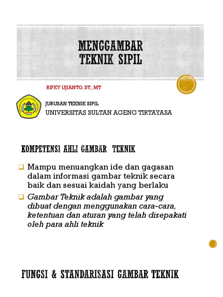 Gamtek - 02 Teknik Dasar Gambar Teknik | PDF