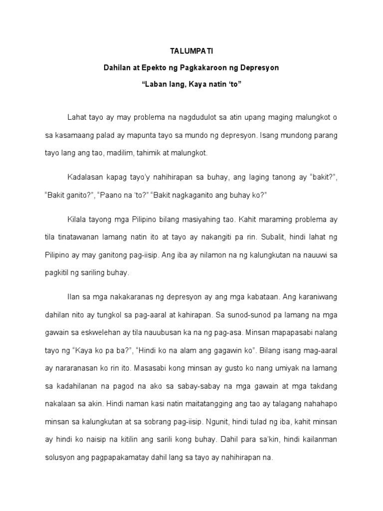 Revised Talumpati | PDF
