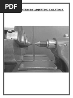 Turning Between Centers | PDF | Machining | Crafts