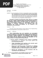 Sapa Rules (Denr Dao 2007-17) | PDF | Protected Area | Sustainability