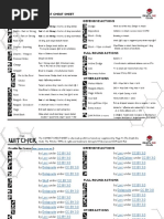 LOTRO Warden Gambit Cheat Sheet | PDF | Military Science | Leisure