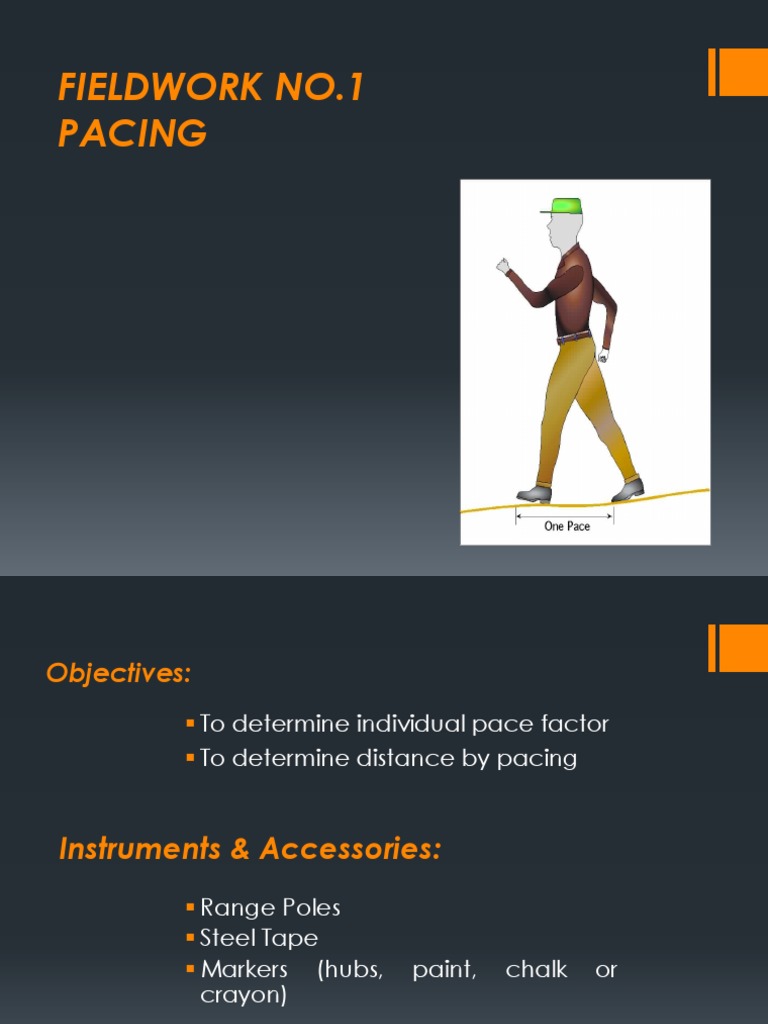 Fieldwork No.1 Pacing | PDF | Mean | Surveying