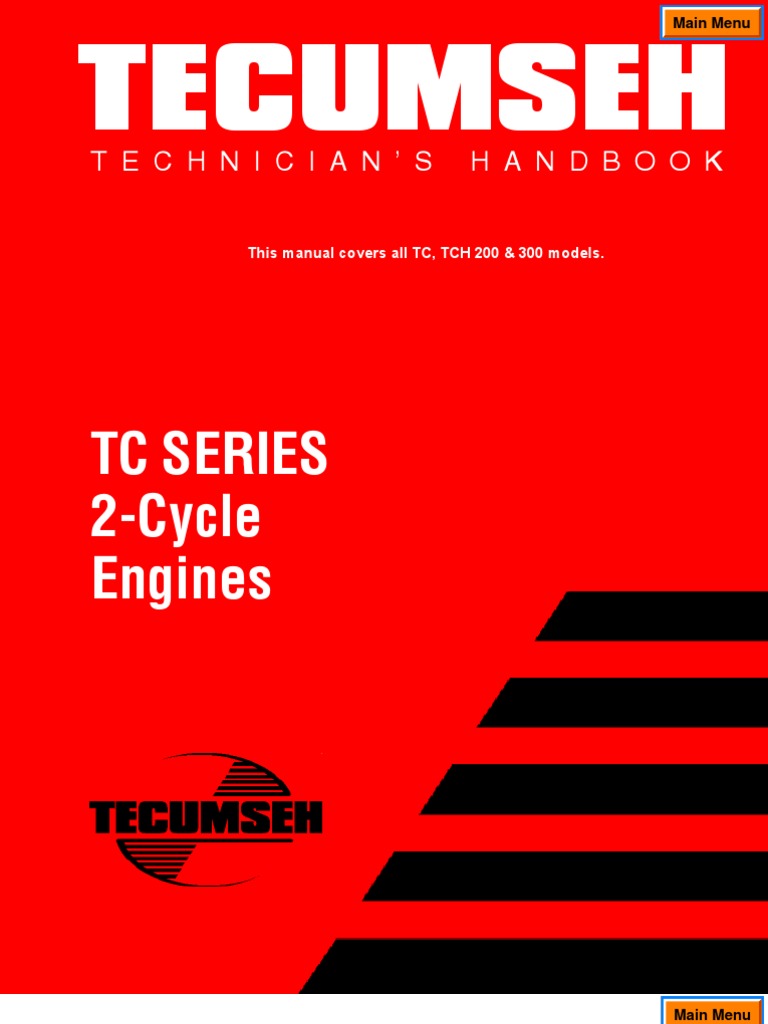 TC Series 2 Cycle Engines | PDF | Carburetor | Throttle