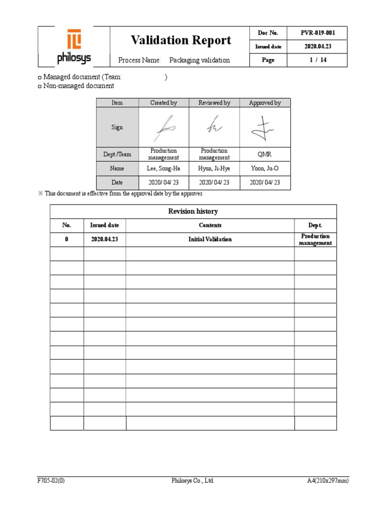 UTM - Packaging Process Validation | PDF | Calibration | Metrology