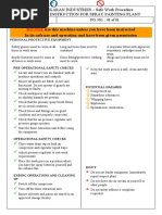 Spray Painting Safety SOP SP-029-D | PDF | Safety | Occupational Safety ...