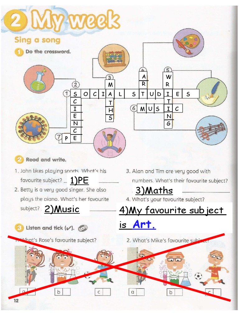 Workbook (PG 12, 13, 14) (Edited) | PDF | Art