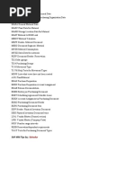 Sap MM Tables | PDF | Invoice