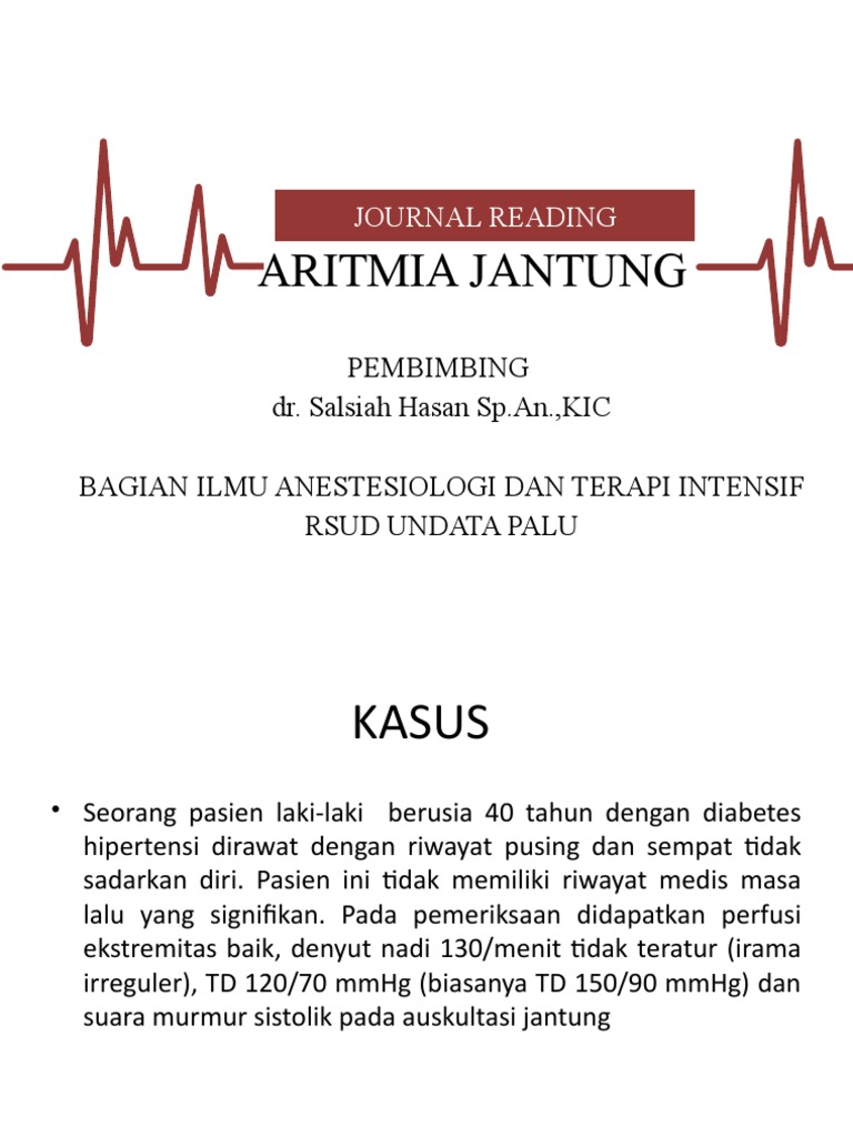 Aritmia Jantung | PDF